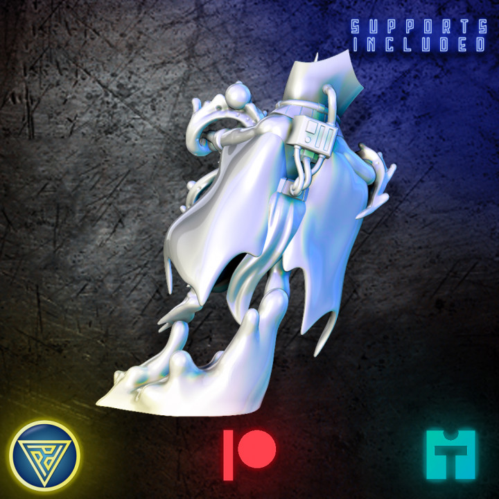 3D Printable Fin Alien Deepspeakers Set by Print Paint Play