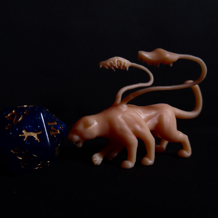 3D Printable Displacer Beast by Snowball Sculpts