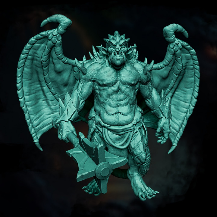 3D Printable Pit Fiend Pack of 2 by Monster Atlas