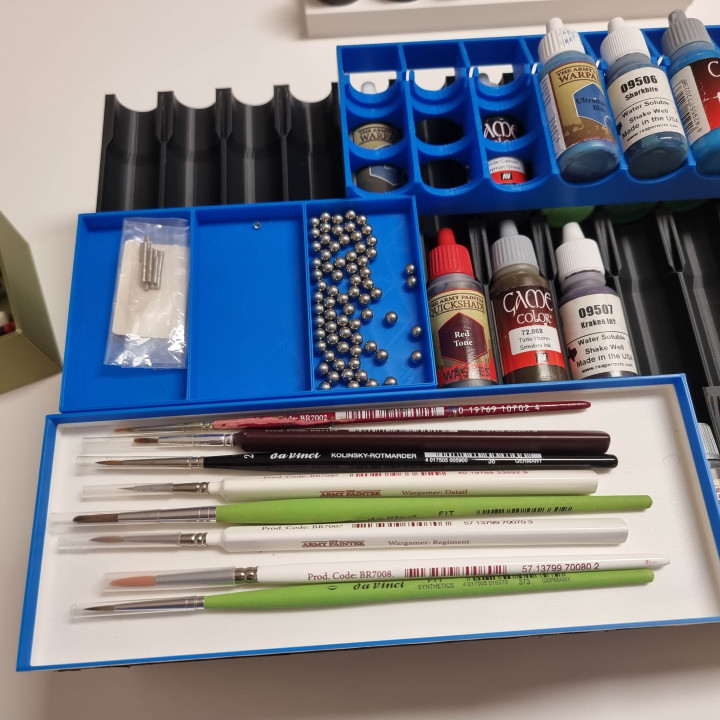 3D Printable Utility trays for Stackable trays by Svend Feldt