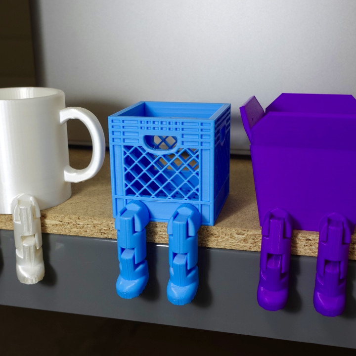 3D Printable Articulated Organizers by MysticMesh3D