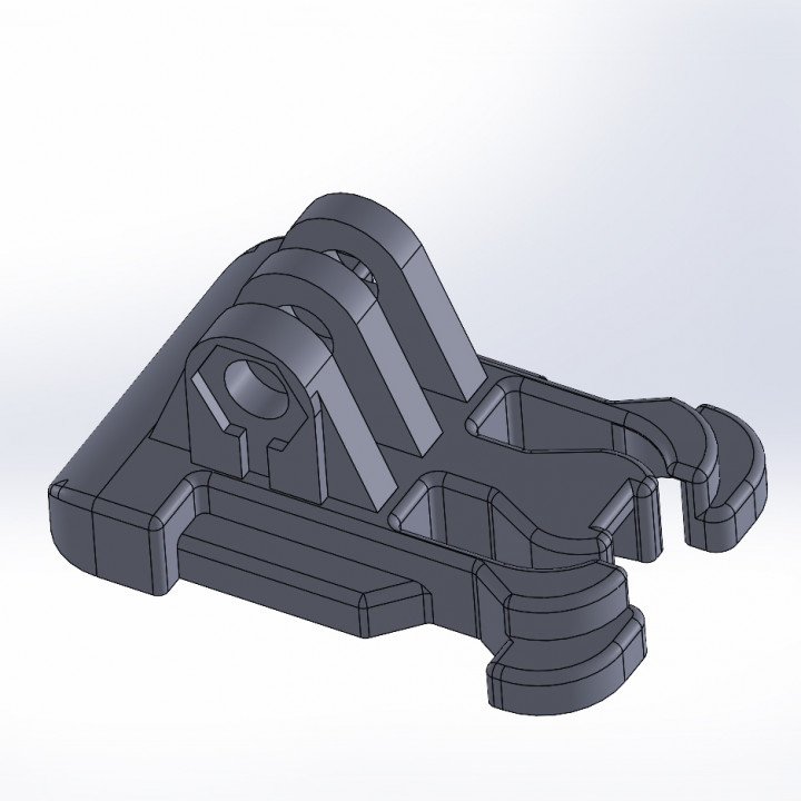 3D Printable GO PRO PARTS by Richard Spehr