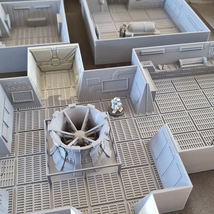 3D Printable INSTADUNGEON™ Sci Fi Expansion Set 2: sci fi interior ...