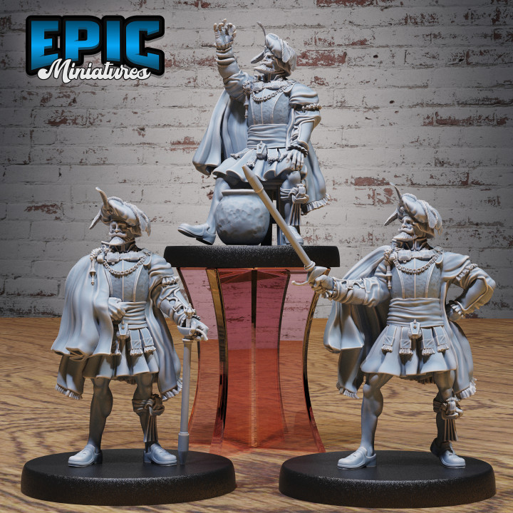 3D Printable New World Conquest Set / Conquistador & Aztec Encounter ...