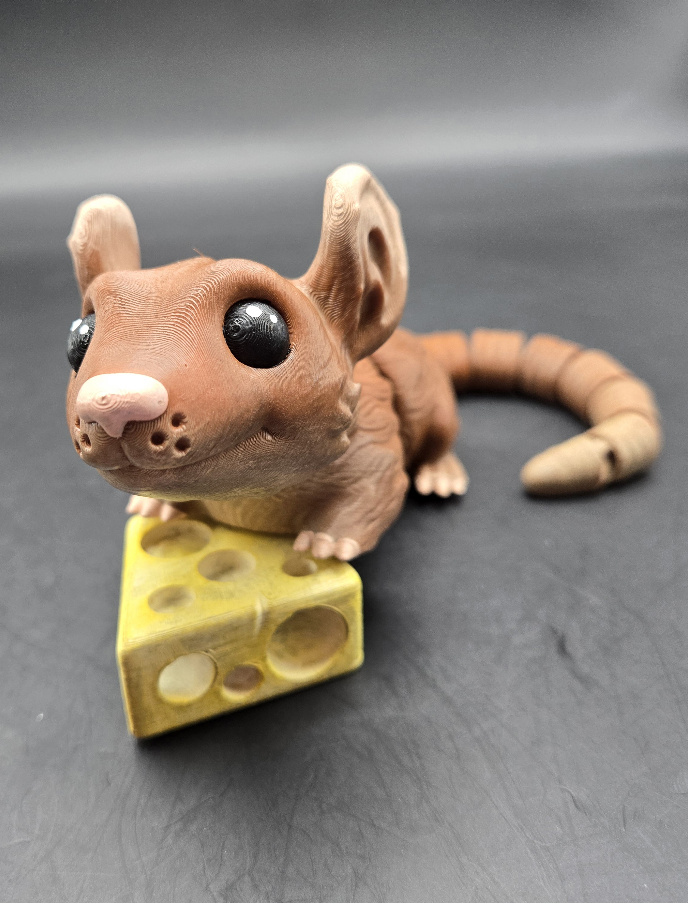 3D Printable Adorable Flexi Mouse by ArtFlex
