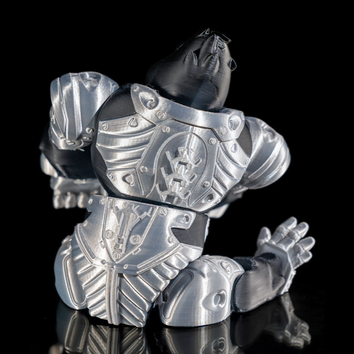 3D Printable Cyborg Ape by Stlflix