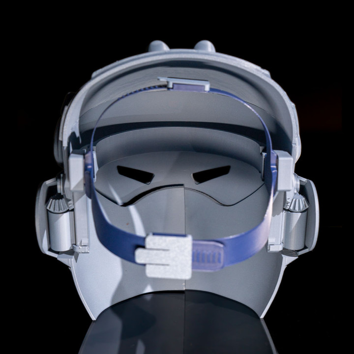 3D Printable Lone Wolf Mask by Stlflix