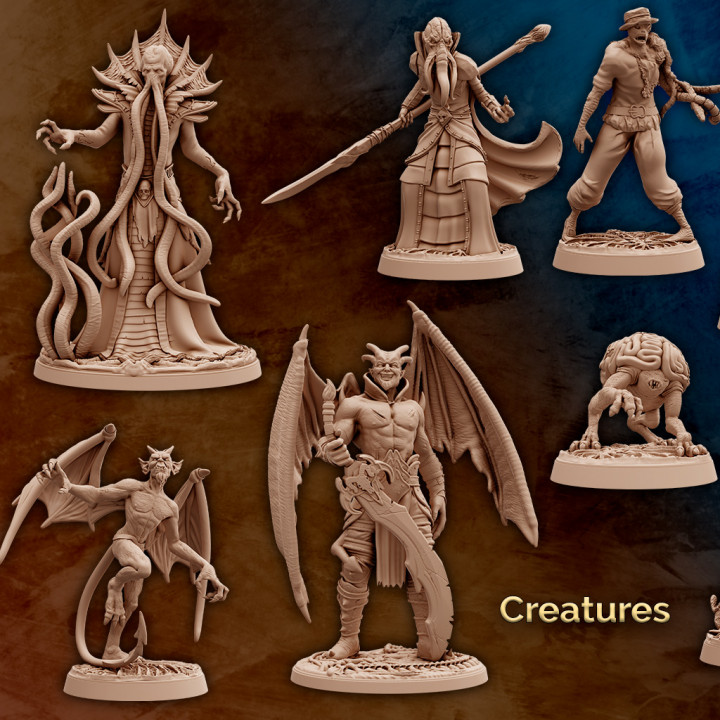 3D Printable Dark Star - Full Pack by Artificers_Mini