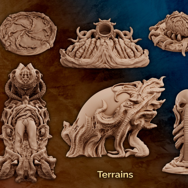 3D Printable Dark Star - Full Pack by Artificers_Mini