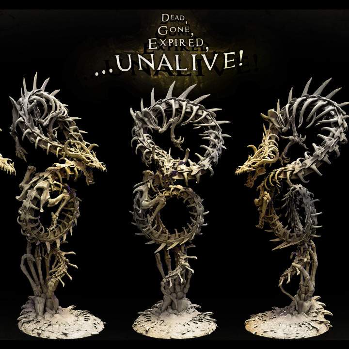 3D Printable Dead, Gone, Expired...UNALIVE! (MiniMonsterMayhem Release ...
