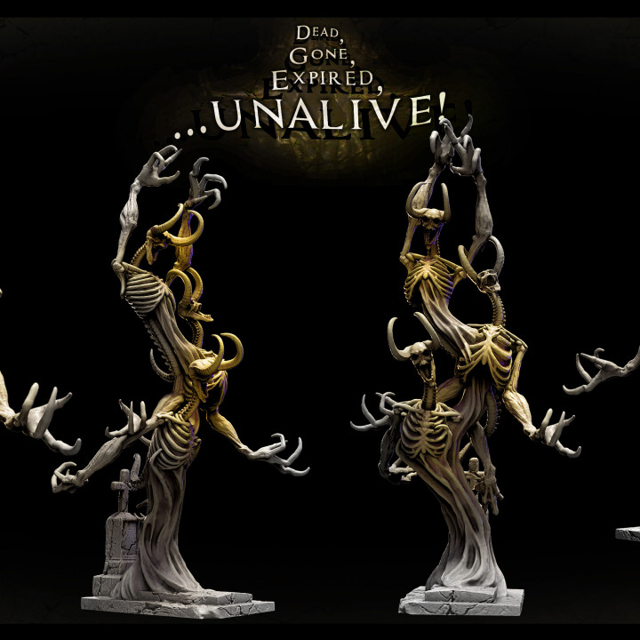 3D Printable Dead, Gone, Expired...UNALIVE! (MiniMonsterMayhem Release ...