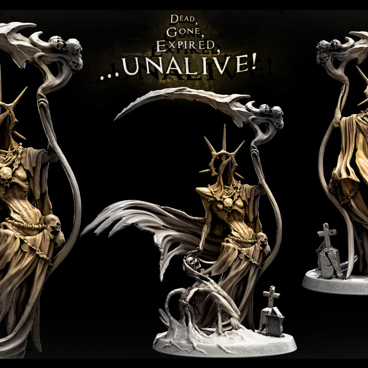 3D Printable Dead, Gone, Expired...UNALIVE! (MiniMonsterMayhem Release ...