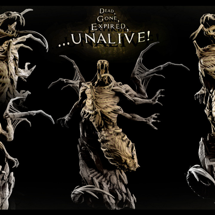 3D Printable Dead, Gone, Expired...UNALIVE! (MiniMonsterMayhem Release ...