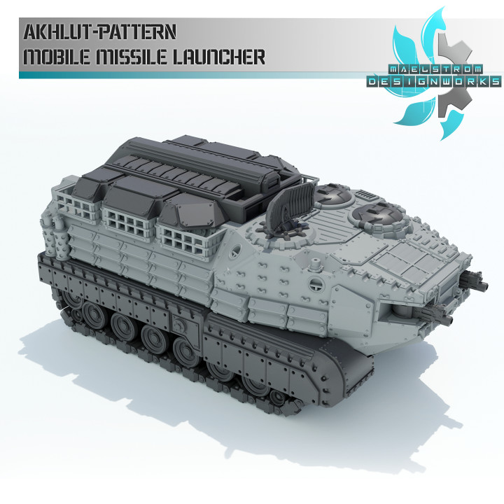 3D Printable Akhlut-Pattern Amphibious Assault Vehicle by Maelstrom ...