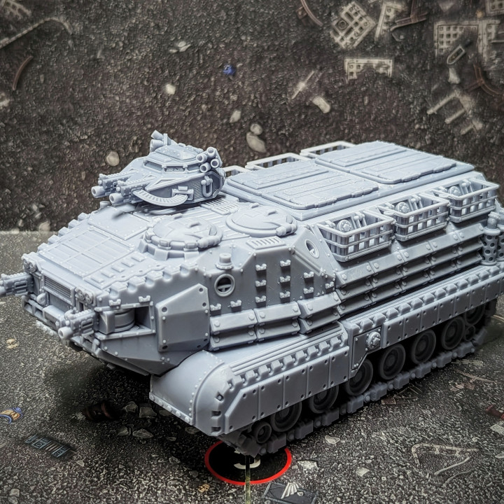 3D Printable Akhlut-Pattern Amphibious Assault Vehicle by Maelstrom ...