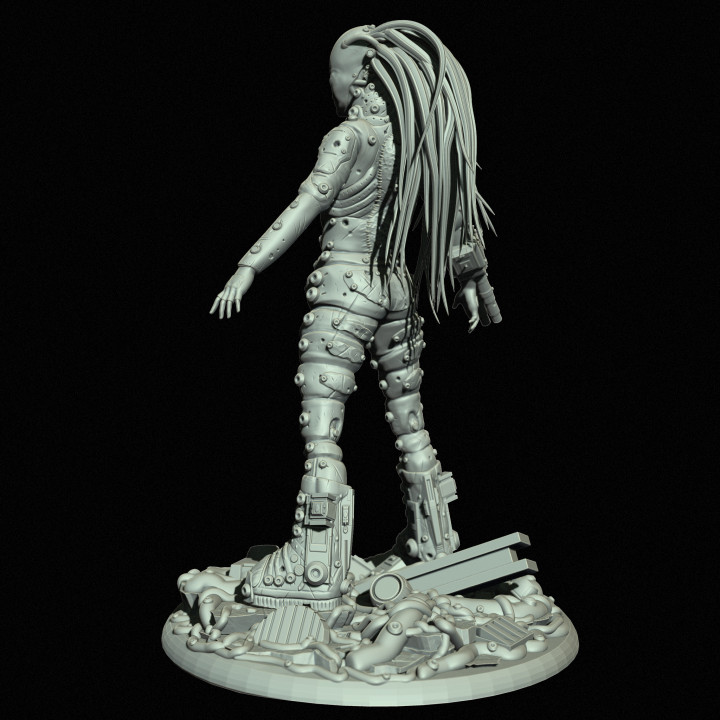 3D Printable Angry Metajiini, Silicon Life Creature (135mm tall ...