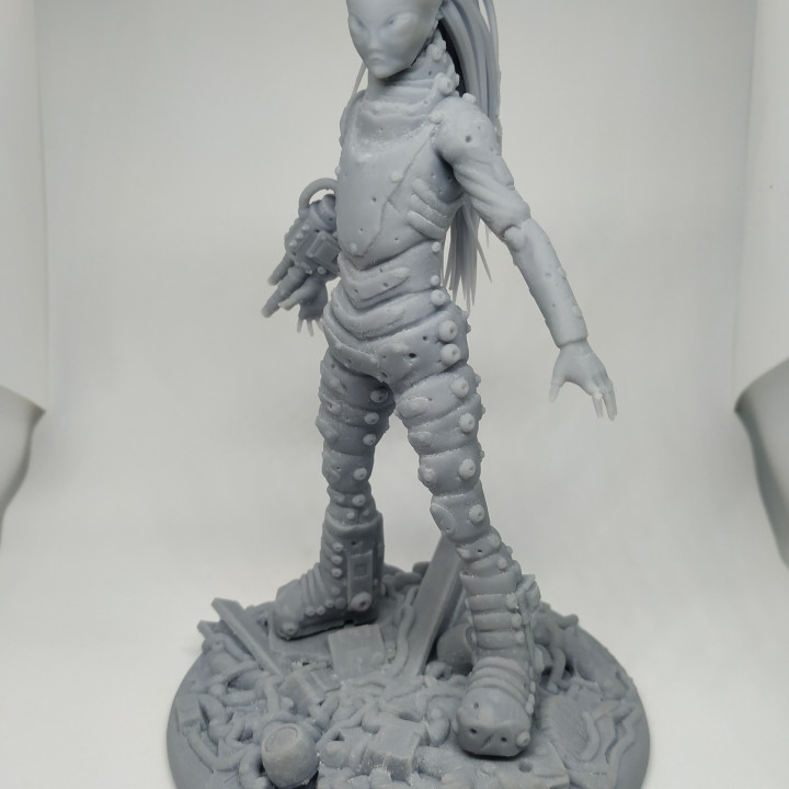 3D Printable Angry Metajiini, Silicon Life Creature (135mm tall ...