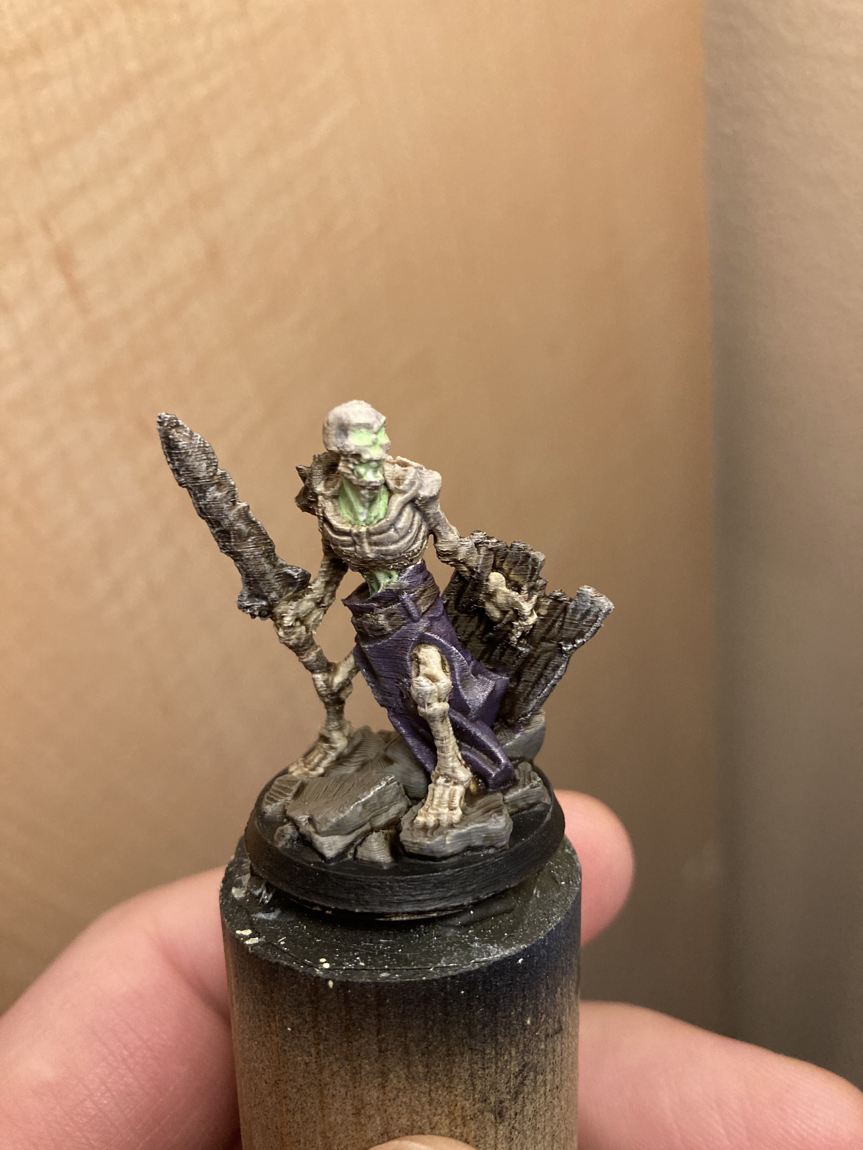 3D Printable Supportless Skeleton Sample Wooden Shield by Arbiter ...