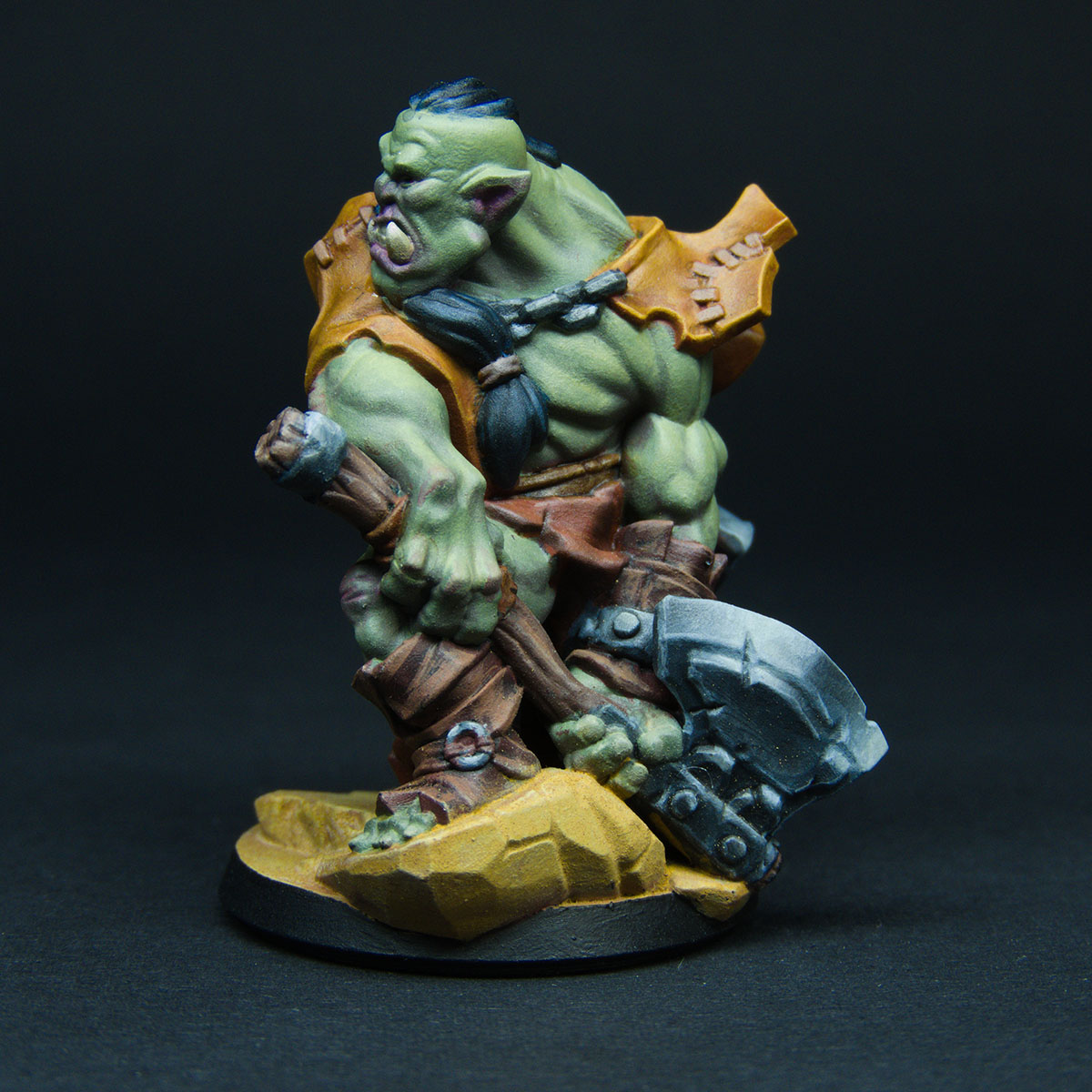 3D Printable Supportless Ork Axe 01 by Arbiter Miniatures - by Theis ...