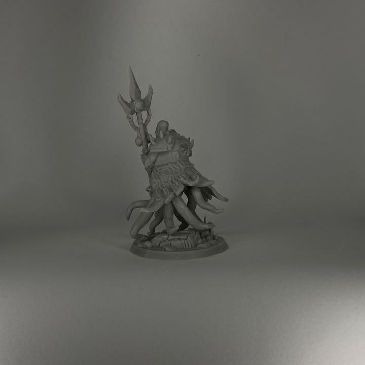 3D Printable Abyssal tyrant (demon) by Immaterium God Miniatures