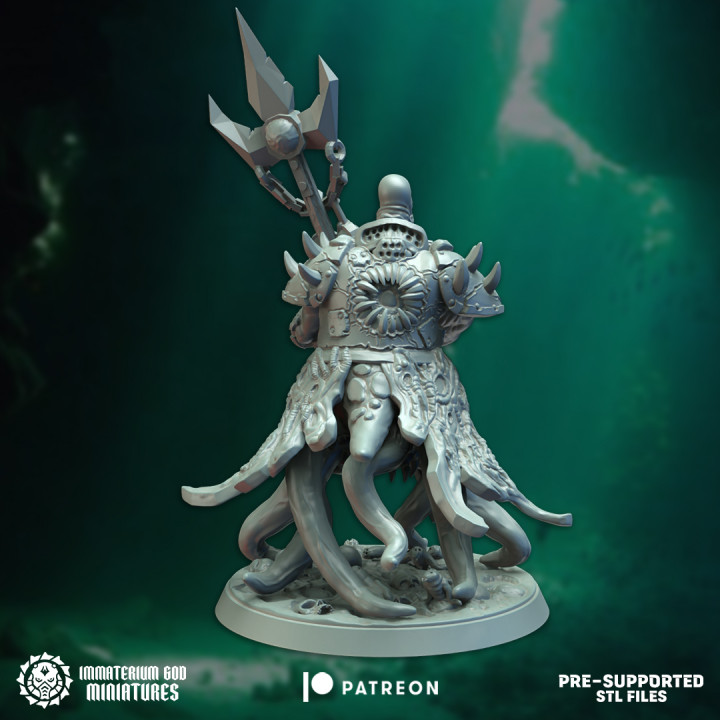 3D Printable Abyssal tyrant demon by Immaterium God Miniatures