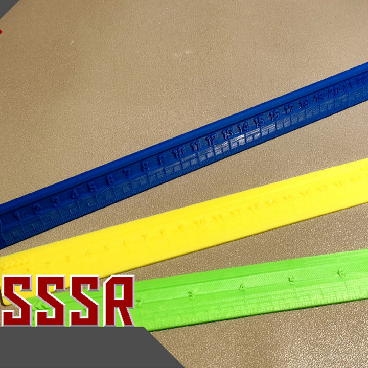 3D Printable Rulers by MING