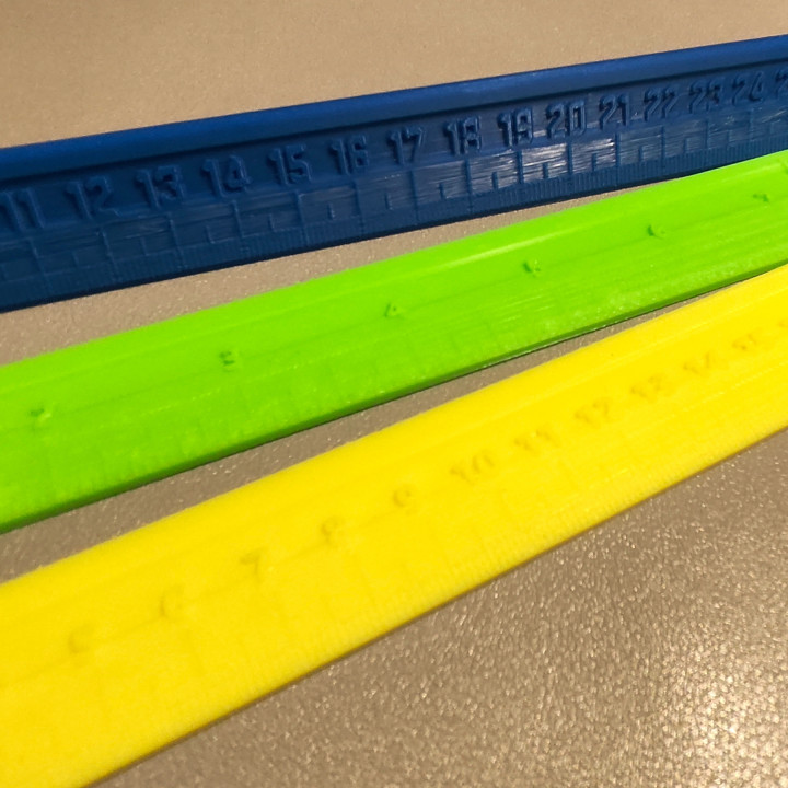 3D Printable Rulers by MING