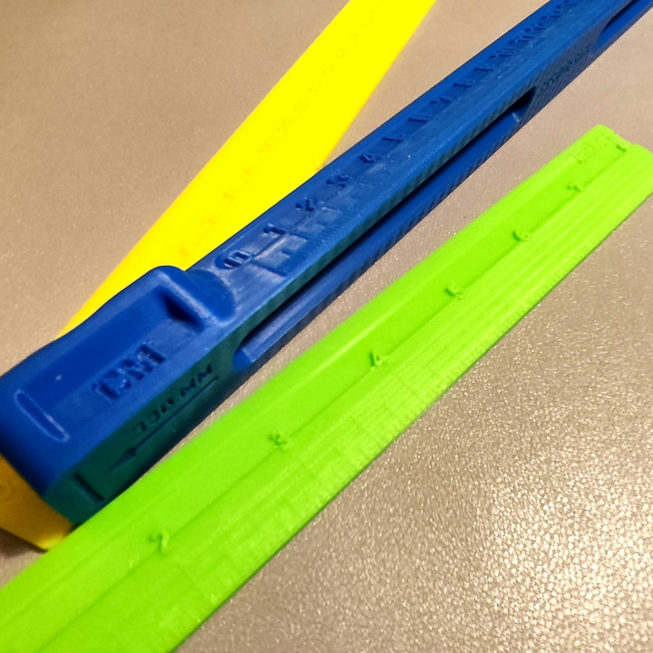 3D Printable Rulers by MING