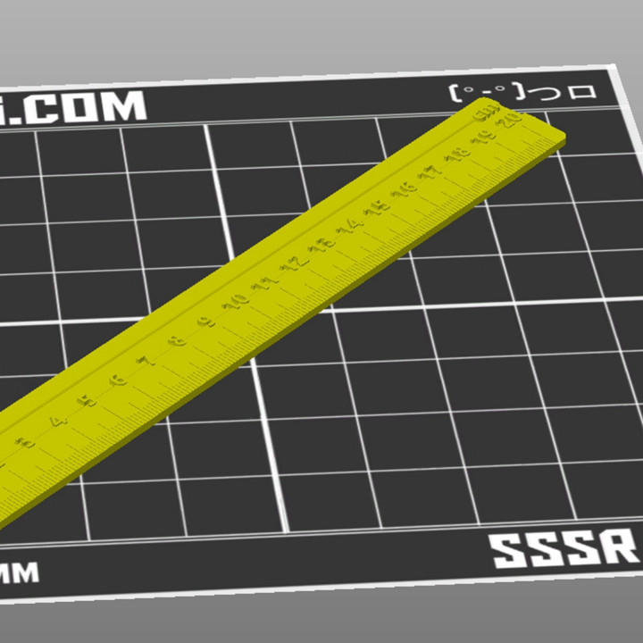 3D Printable Rulers by MING
