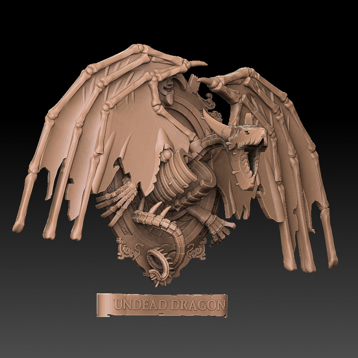 3D Printable Magic Conjuring Mirror Undead Version by Sharedog Miniatures