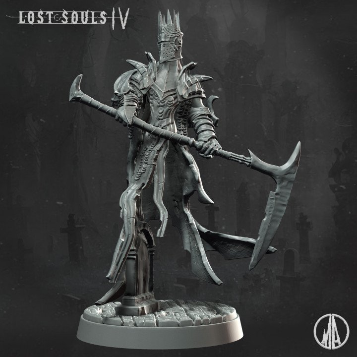 3D Printable Restless Soul - Lost Souls IV by Monolith Arts