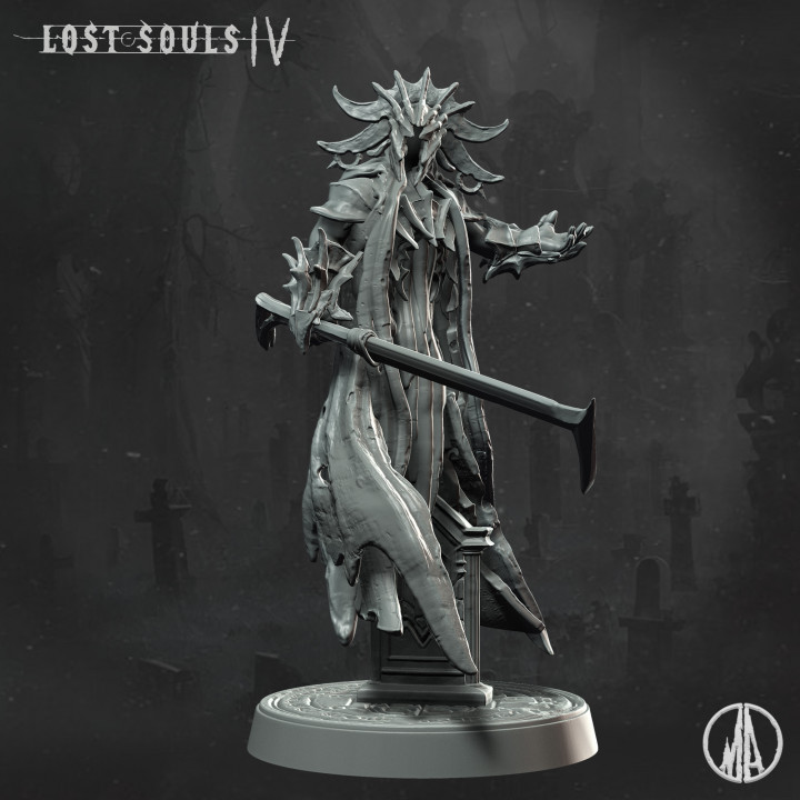 3D Printable Ethereal Wail - Lost Souls IV by Monolith Arts