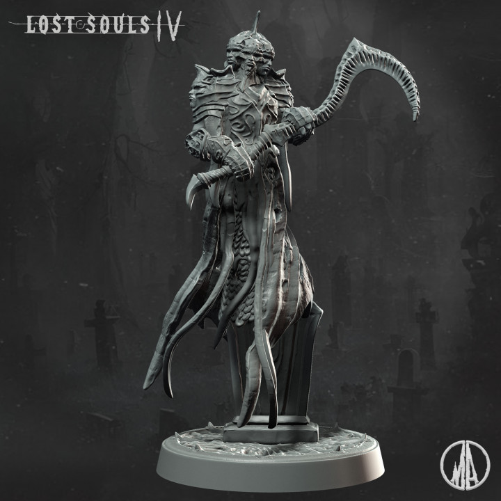 3D Printable Echoing Shade - Lost Souls IV by Monolith Arts