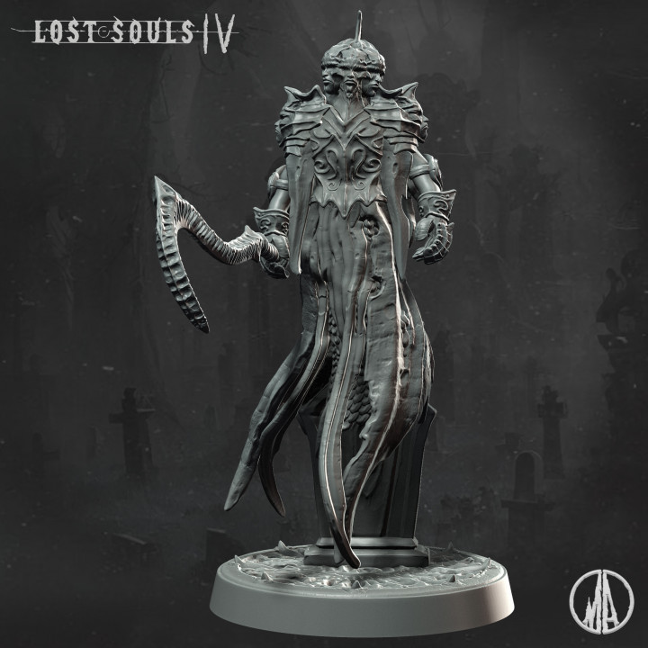 3D Printable Echoing Shade - Lost Souls IV by Monolith Arts