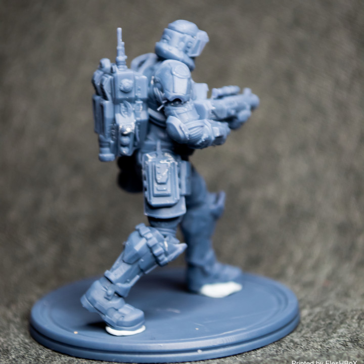 3D Printable Space Troopers by 3DArtGuy