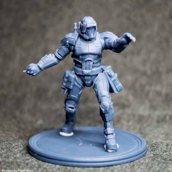 3D Printable Space Troopers by 3DArtGuy