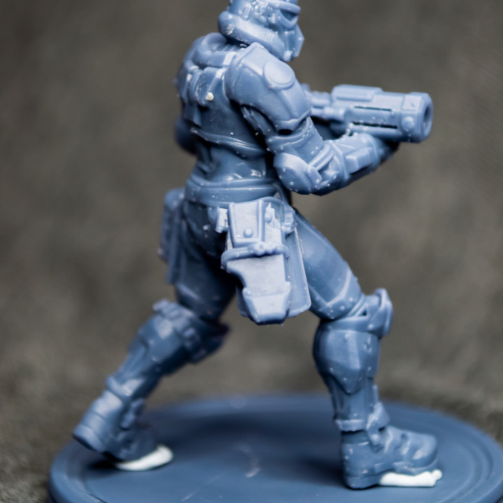 3D Printable Space Troopers by 3DArtGuy