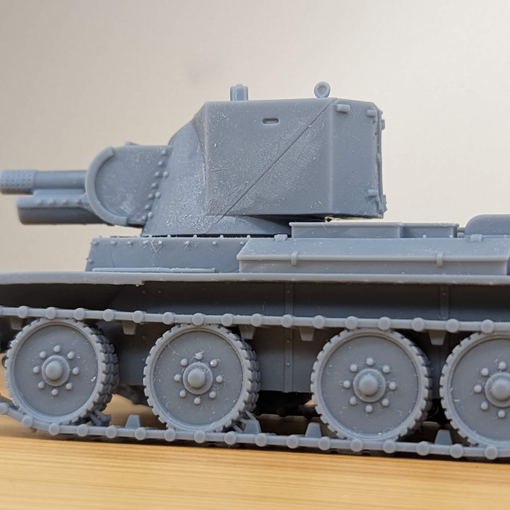 3D Printable Assault tank BT-42 (Finnish, WW2) by Wargame3d