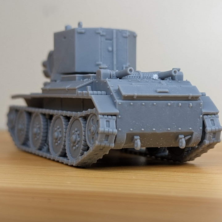 3D Printable Assault tank BT-42 (Finnish, WW2) by Wargame3d
