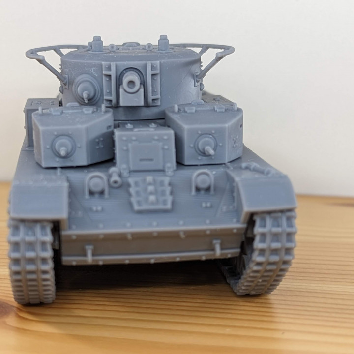 3D Printable Medium tank T-28А (USSR, WW2) + T-28M (Finnish, WW2) by ...
