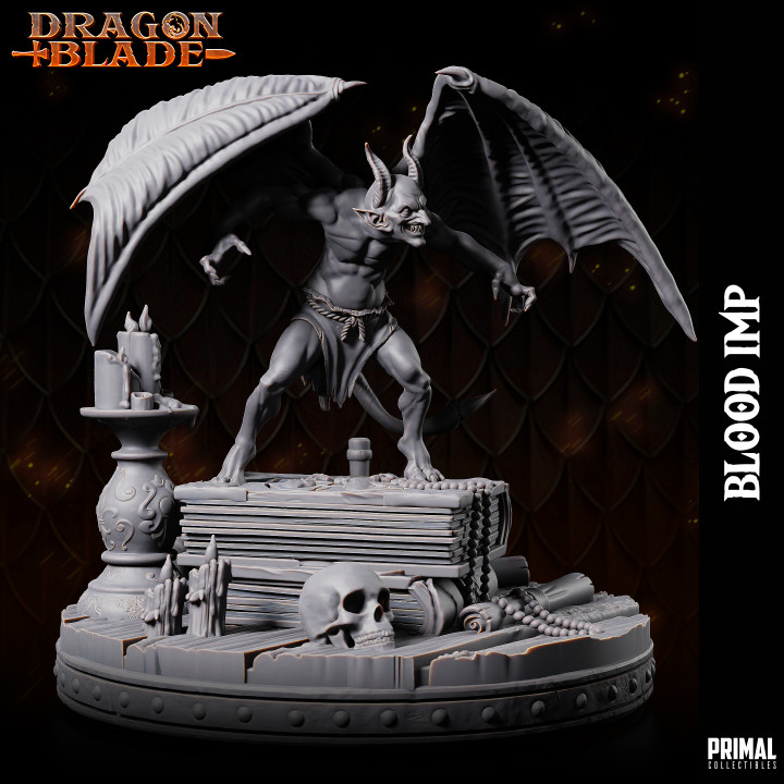3D Printable Creature - Blood Imp B - November 2023 - DRAGONBLADE ...