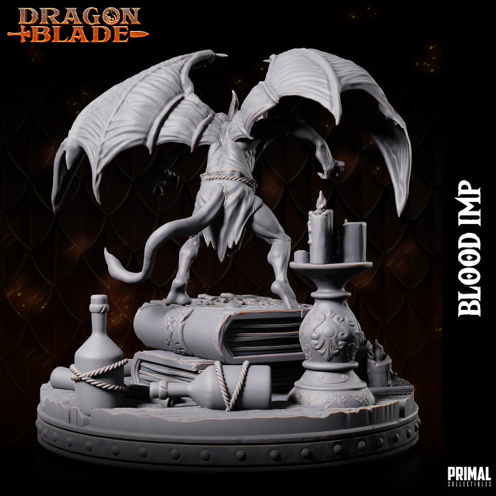 3D Printable Creature - Blood Imp B - November 2023 - DRAGONBLADE ...