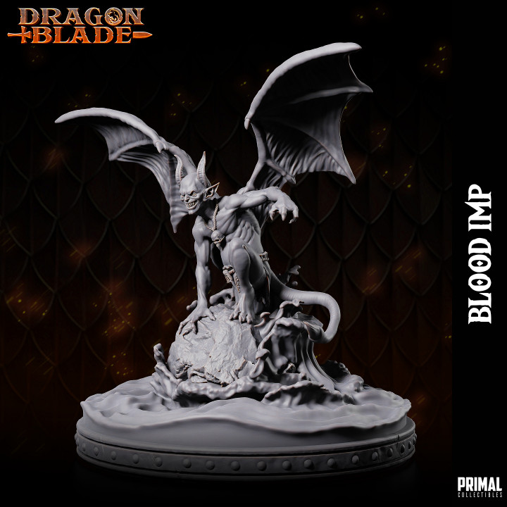 3D Printable Creature - Blood Imp A - November 2023 - DRAGONBLADE ...