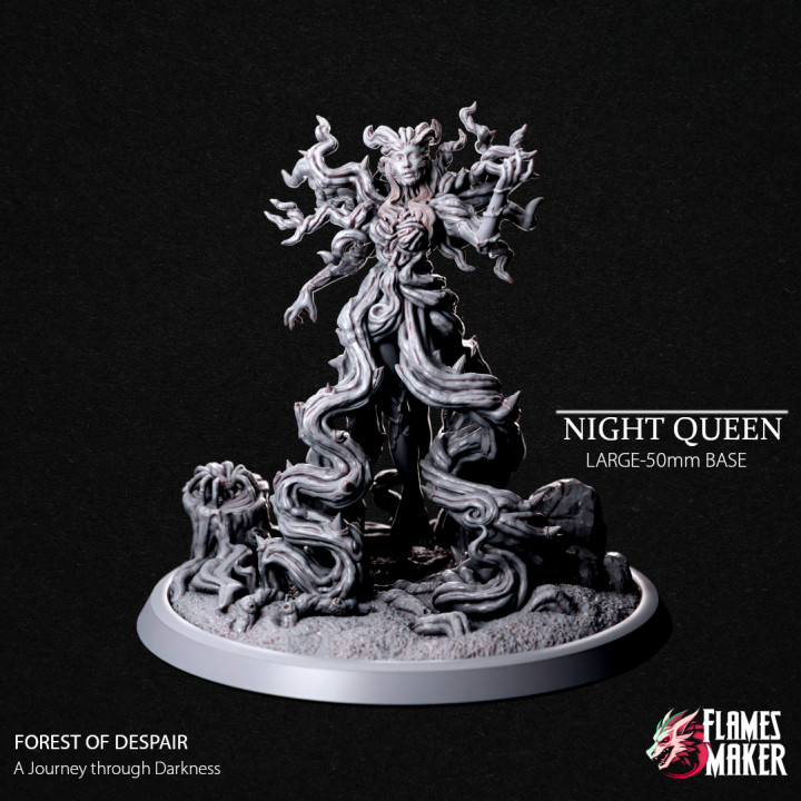 3D Printable Night Queen by Flames Maker
