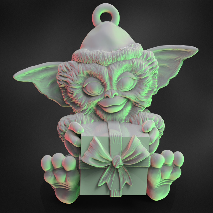 3D Printable Cute Gremlin by Gametee 3d Miniatures