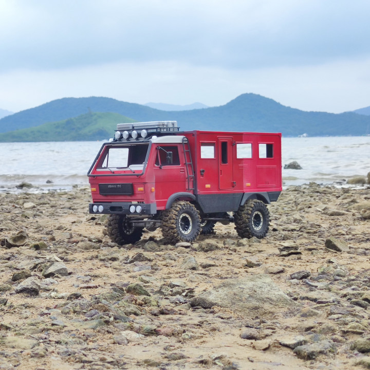 3D Printable Crawler G900 4x4 Expedition Suite - 1/10 RC body ...