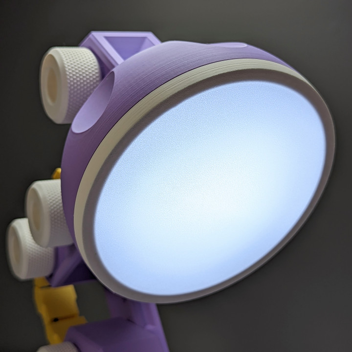 3D Printable Moonbeam Lamp (plus upgrades!) by Clockspring