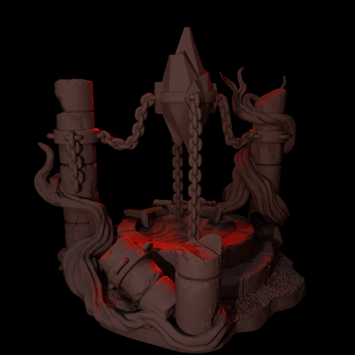 3D Printable Hidden Forest Altar by Flames Maker