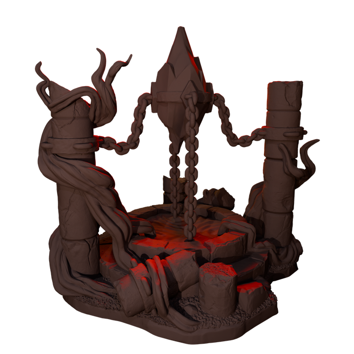 3D Printable Hidden Forest Altar by Flames Maker
