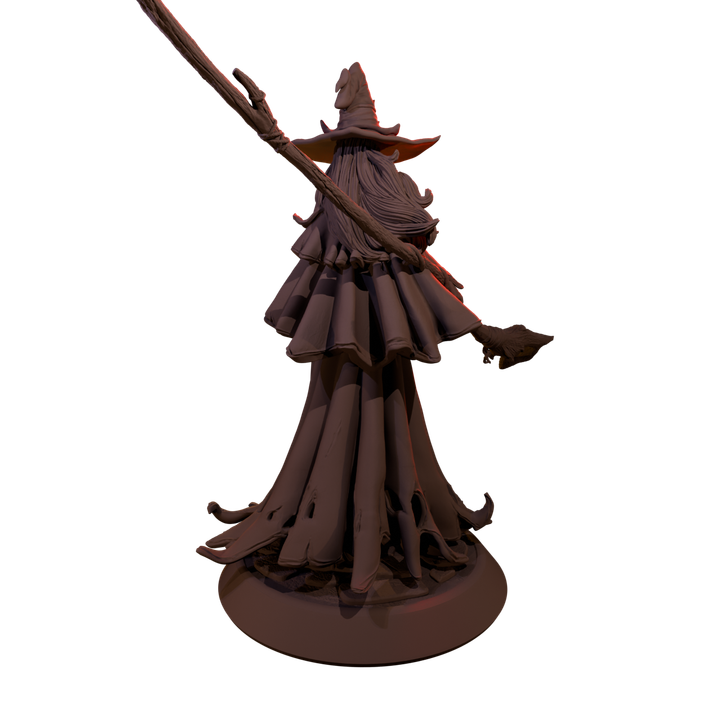 3D Printable Human Witch - PRESUPPORTED by Flames Maker